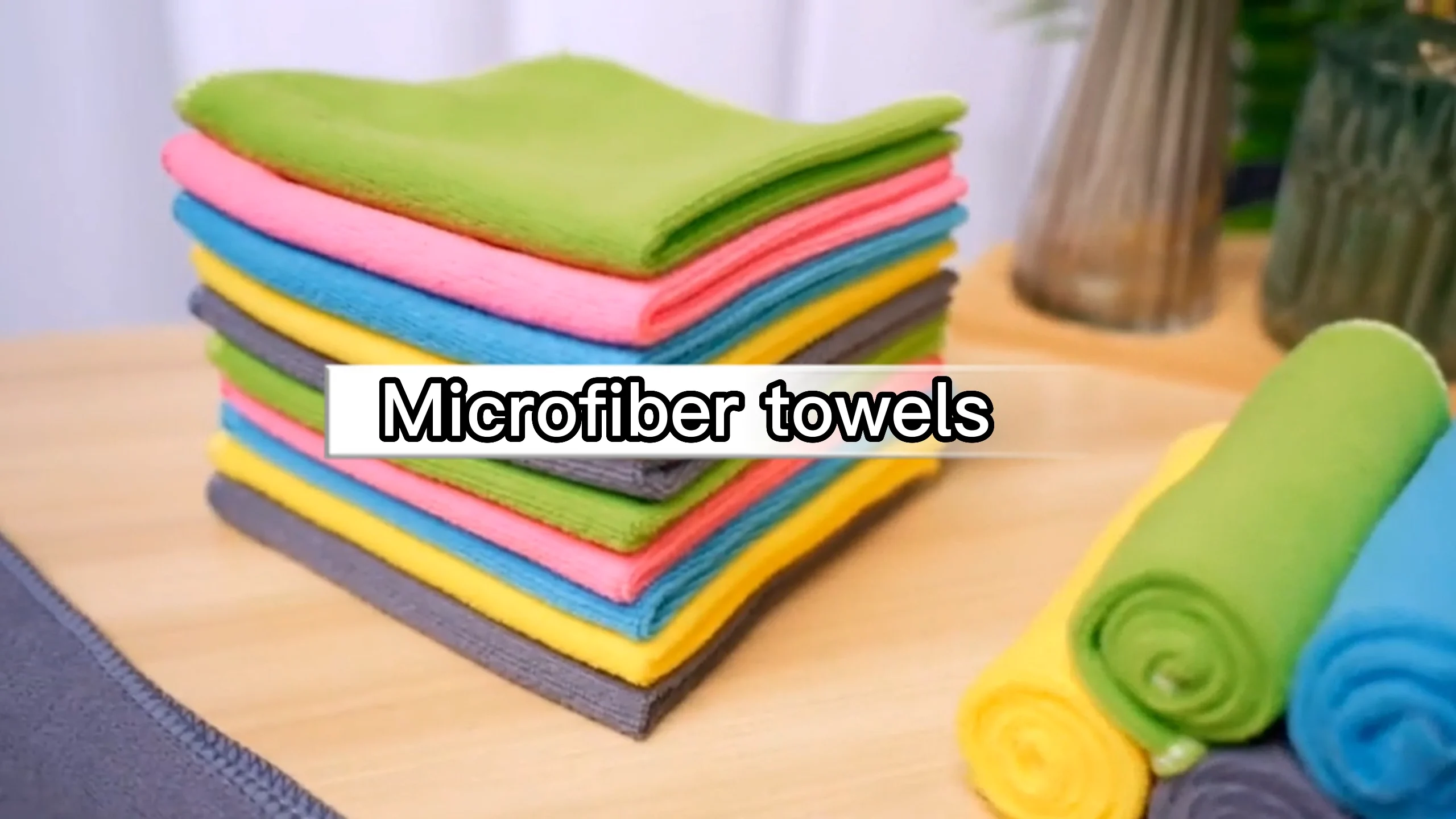 2023 New Design Hot Sell Custom Color Microfiber Absorbent Kitchen Dish ...