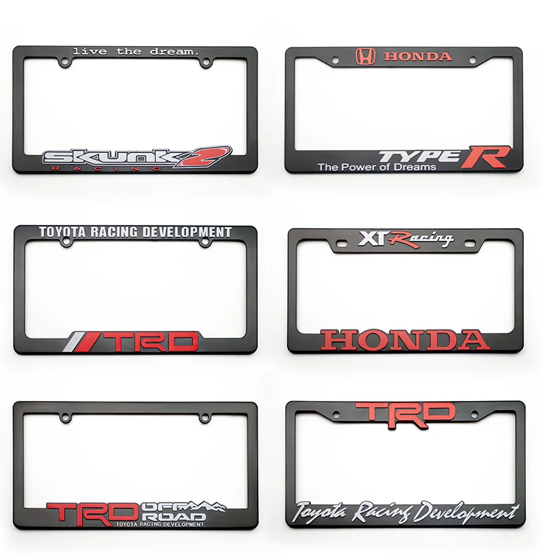 Shop High Quality License Plate Frames - Wholesale & Custom
