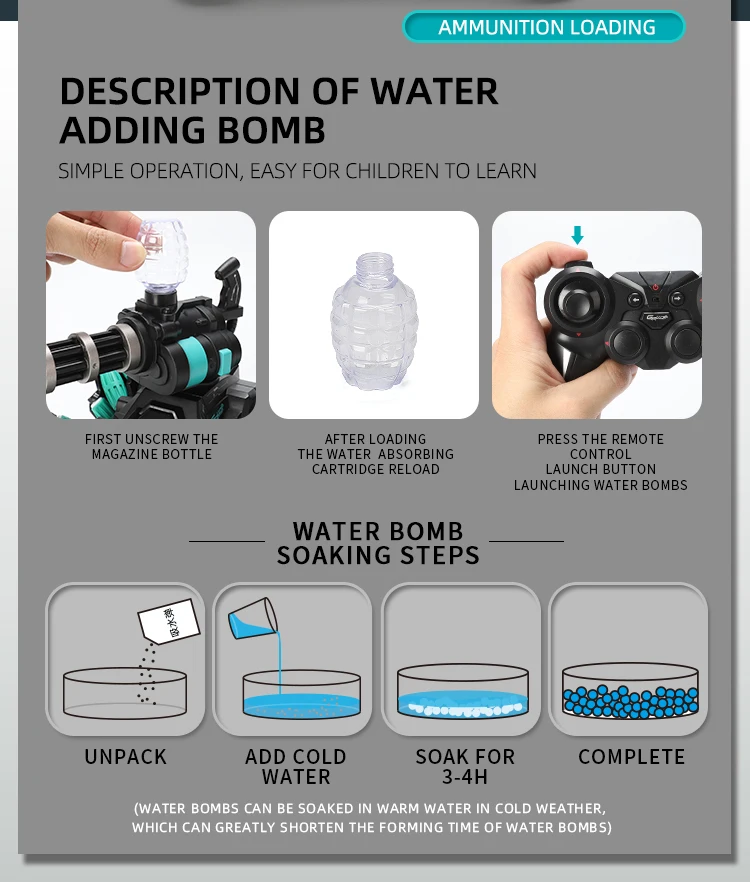 Gel Blaster Tank Gel Blaster Water Beads Balls Children Games Toy Car ...