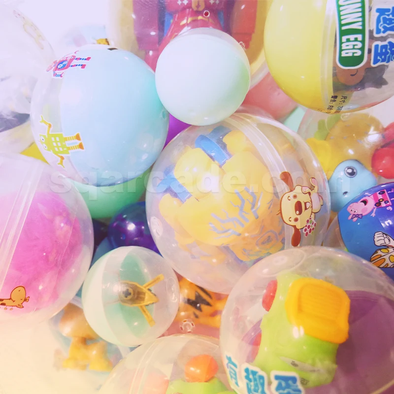 Customizable Full Transparent Mini Vending Machine Capsule Toys for ...