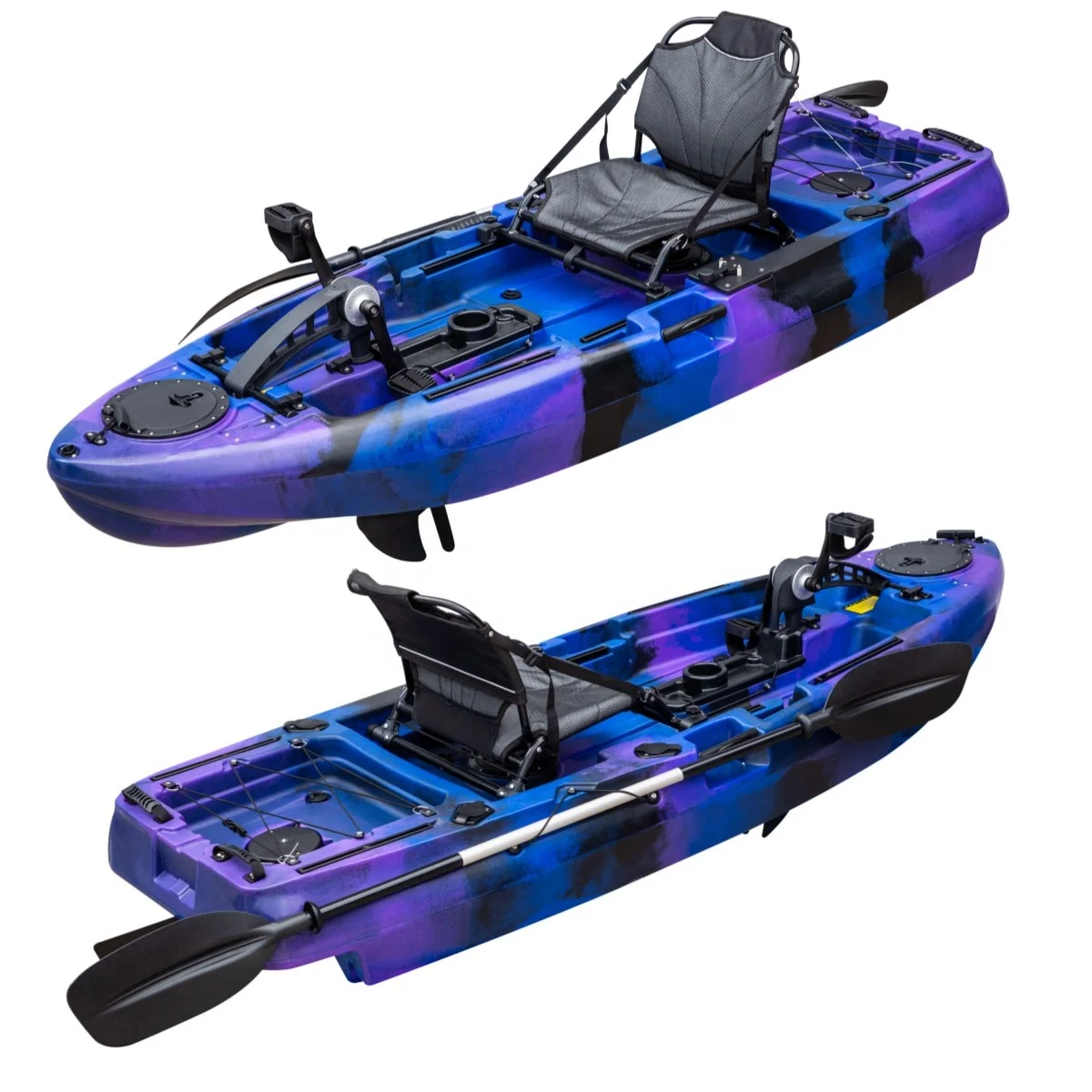 Alibaba.com: 2.5m fishing kayak with pedal drive, single-person HDPE ...