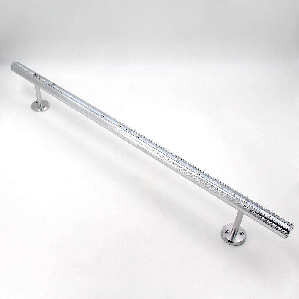 Aluminum Profile Rechargeable Led Light Hanger/led Clothes Hanger Rod ...