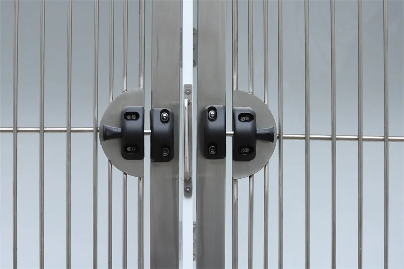 Vet Cage Professional Modular Fiberglass Dog Kennel Waterproof Round ...