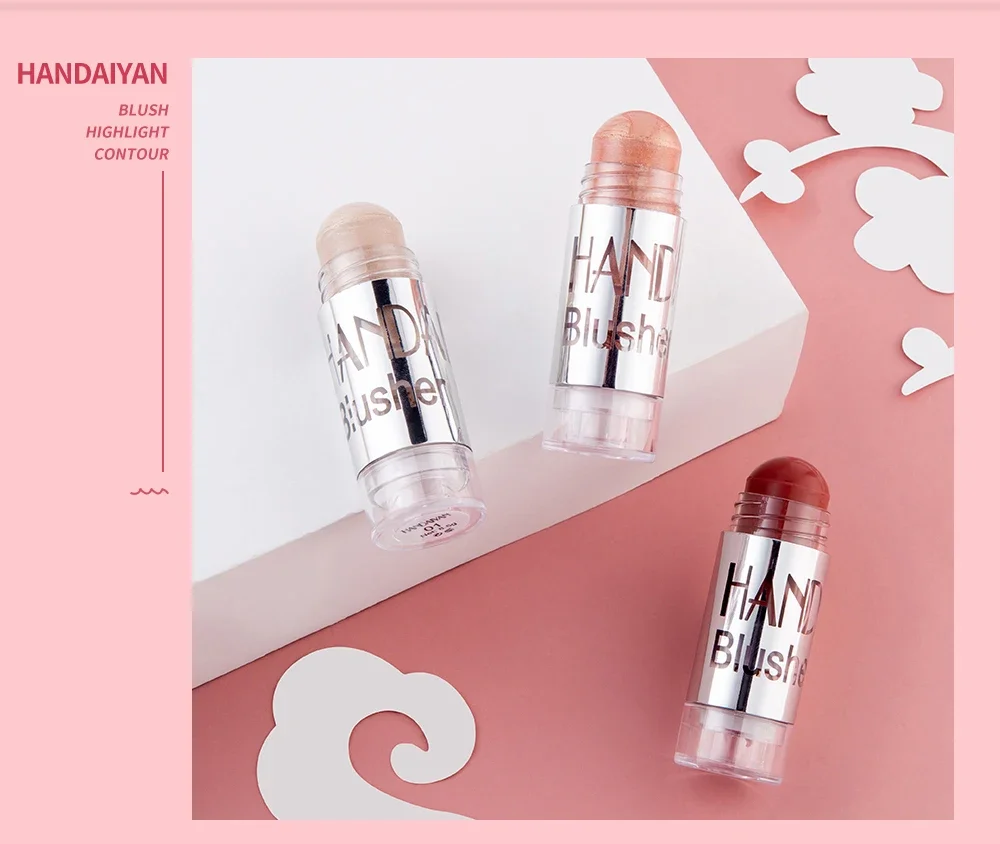 HANDAIYAN Face Makeup Highlighter Bronzer Contour Cream
