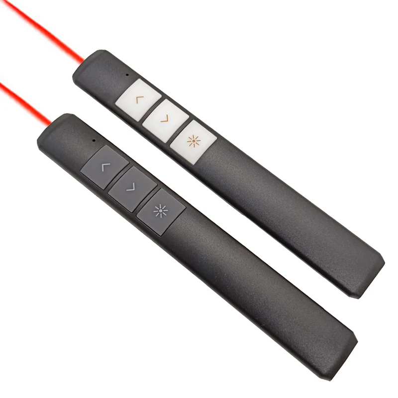 Rechargeable Wireless Presenter 2.4GHz Presentation Clicker Computer ...