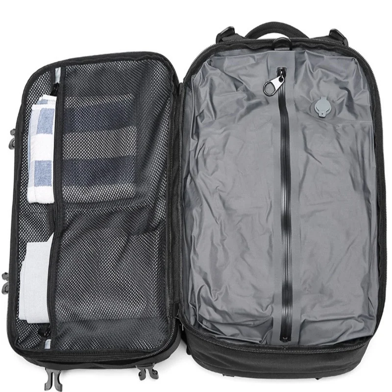 Custom Logo Vacuum Travel Bag Compression Storage Bag Backpack Airback ...