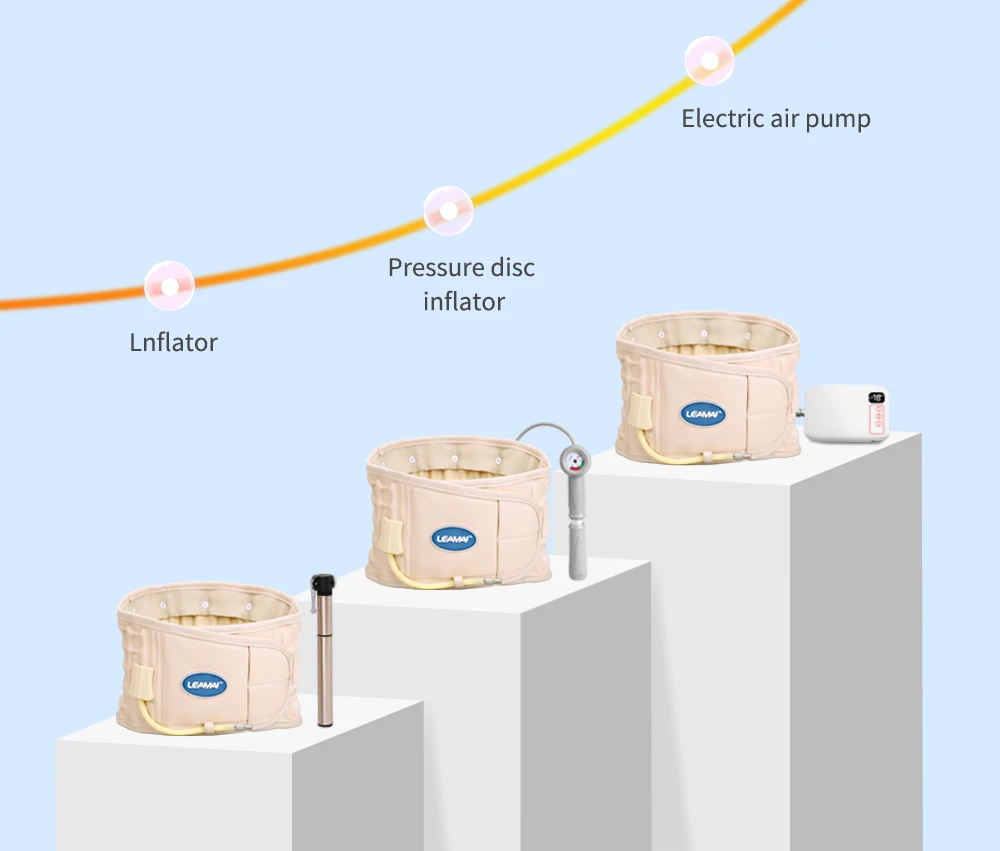 High Quality Air Pressure Lumbar Back Belt Support Traction Air ...