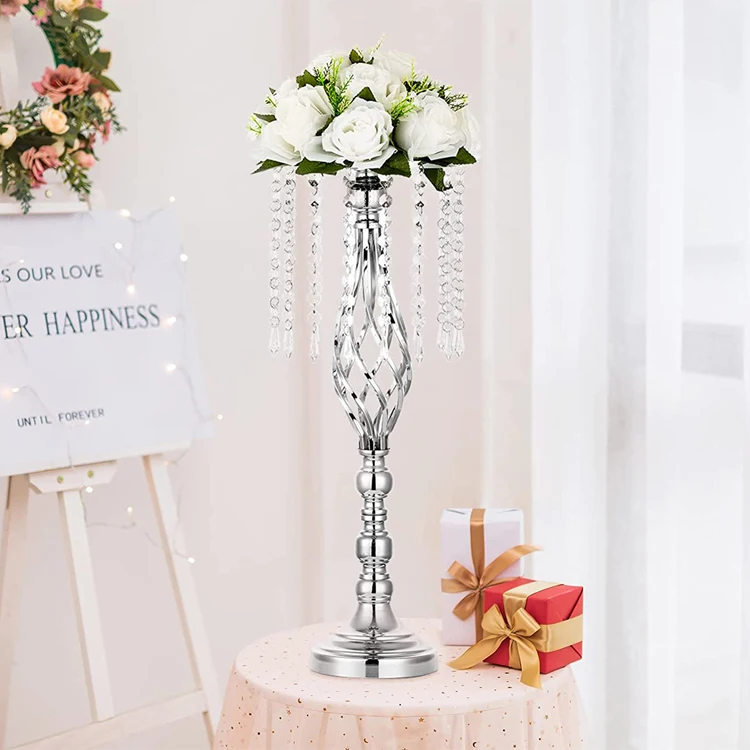 Metal Flower Stand Wedding Decoration Table Centerpiece Metal Flower ...