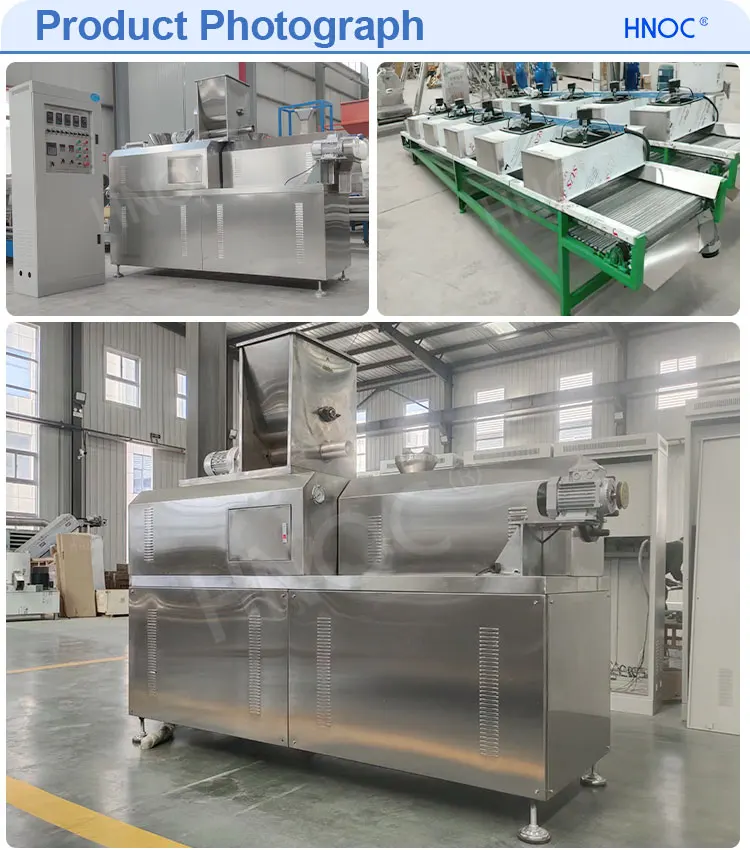 Hnoc Breakfast Cereal Organic Puffed Cornflake Make Machine Small Maize ...