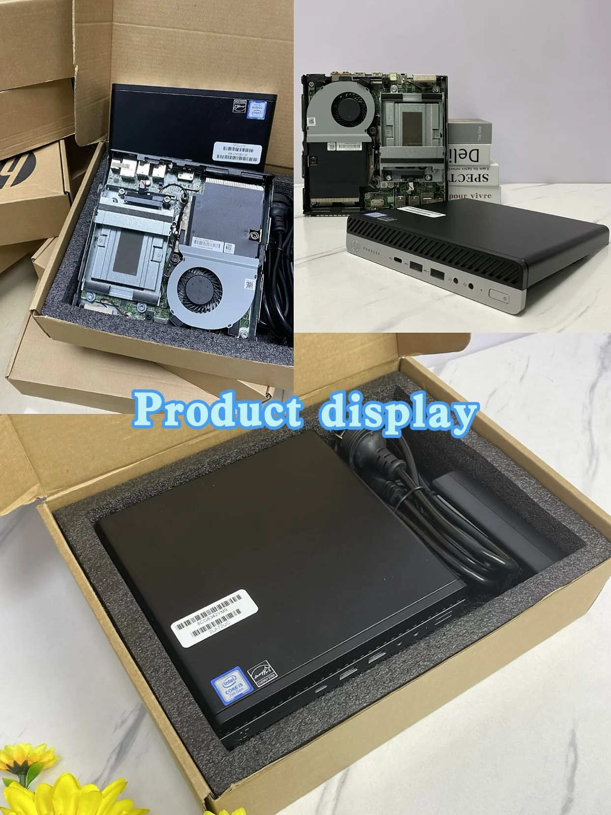 HP 800G1/G2/G3/G4 Mini Mainframe - I3/i5/i7 Business Pcs