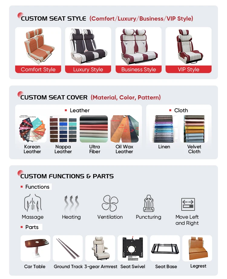 Custom Refitted Multi Functional Converted Reclined Comfort Motorhome ...