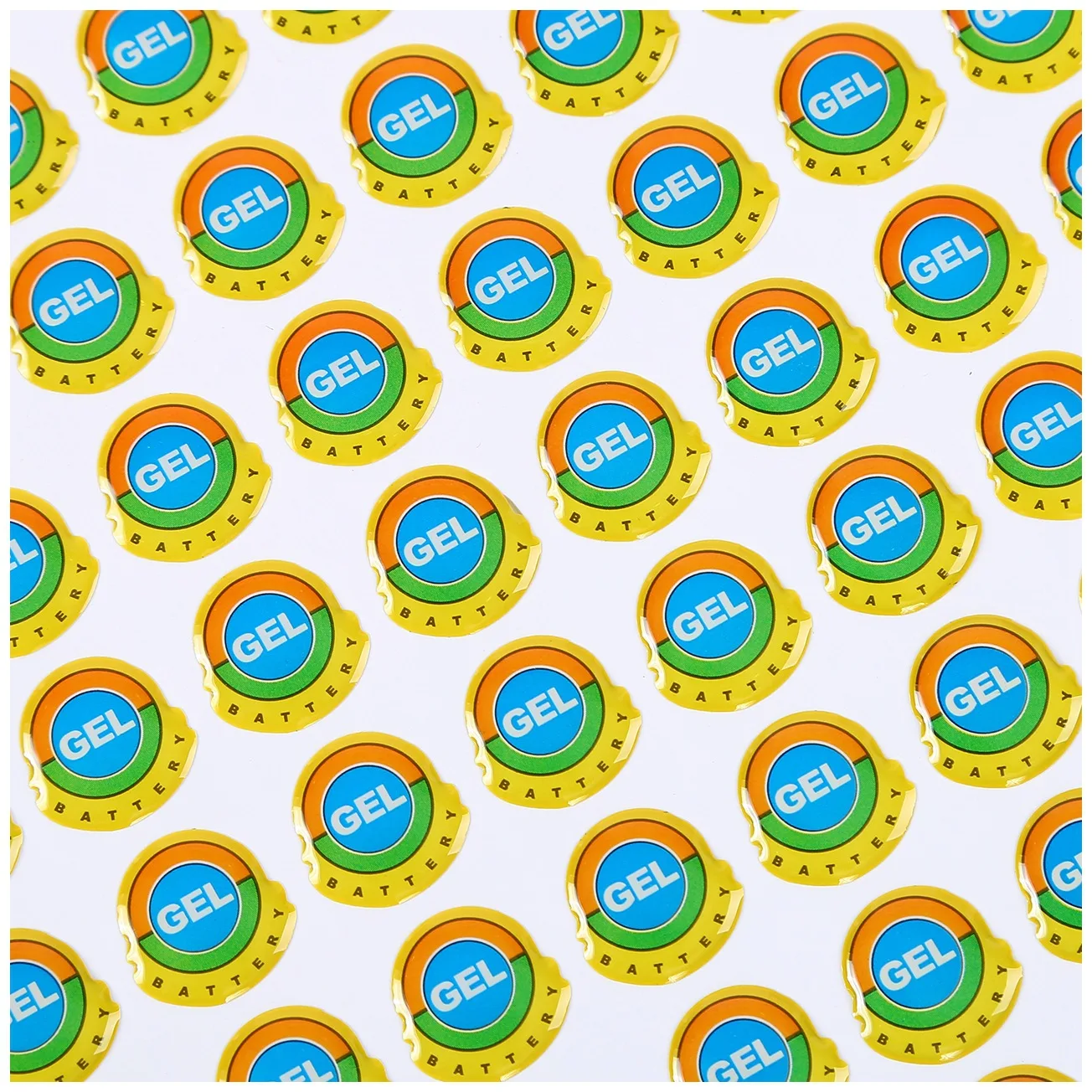 Custom Plastic Label - 3D Dome Epoxy Sticker Machine