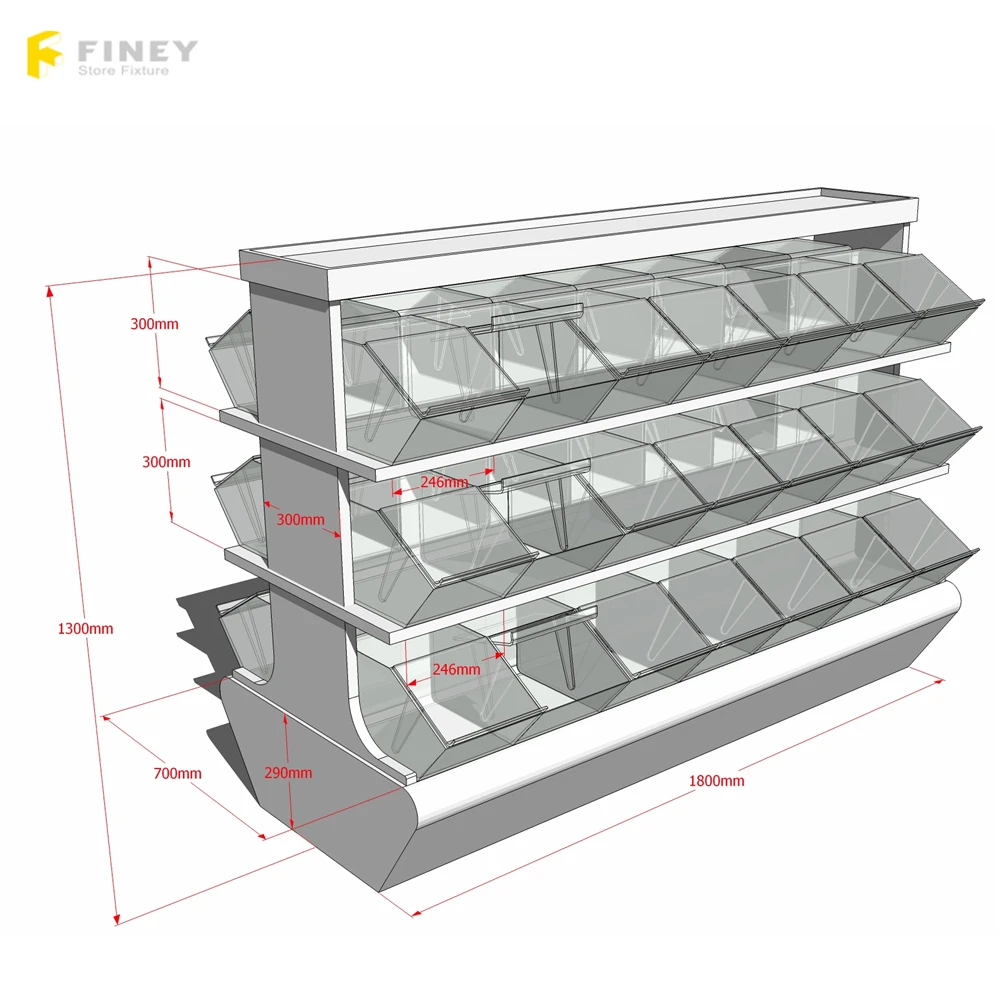 Customized Candy Display Cabinets - Elevate Your Store