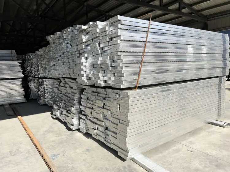 BS1387 Galvanized Scaffolding Perforated Catwalk Steel Plank for ...