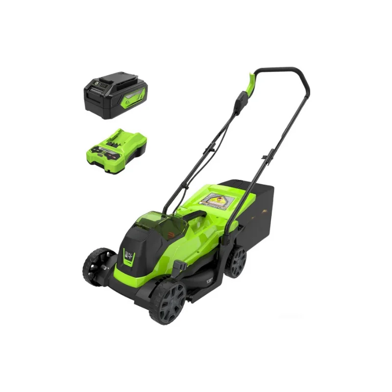 Greenworks Electric Lawn Mower 40V Cordless Brushless Rotary Blade With ...