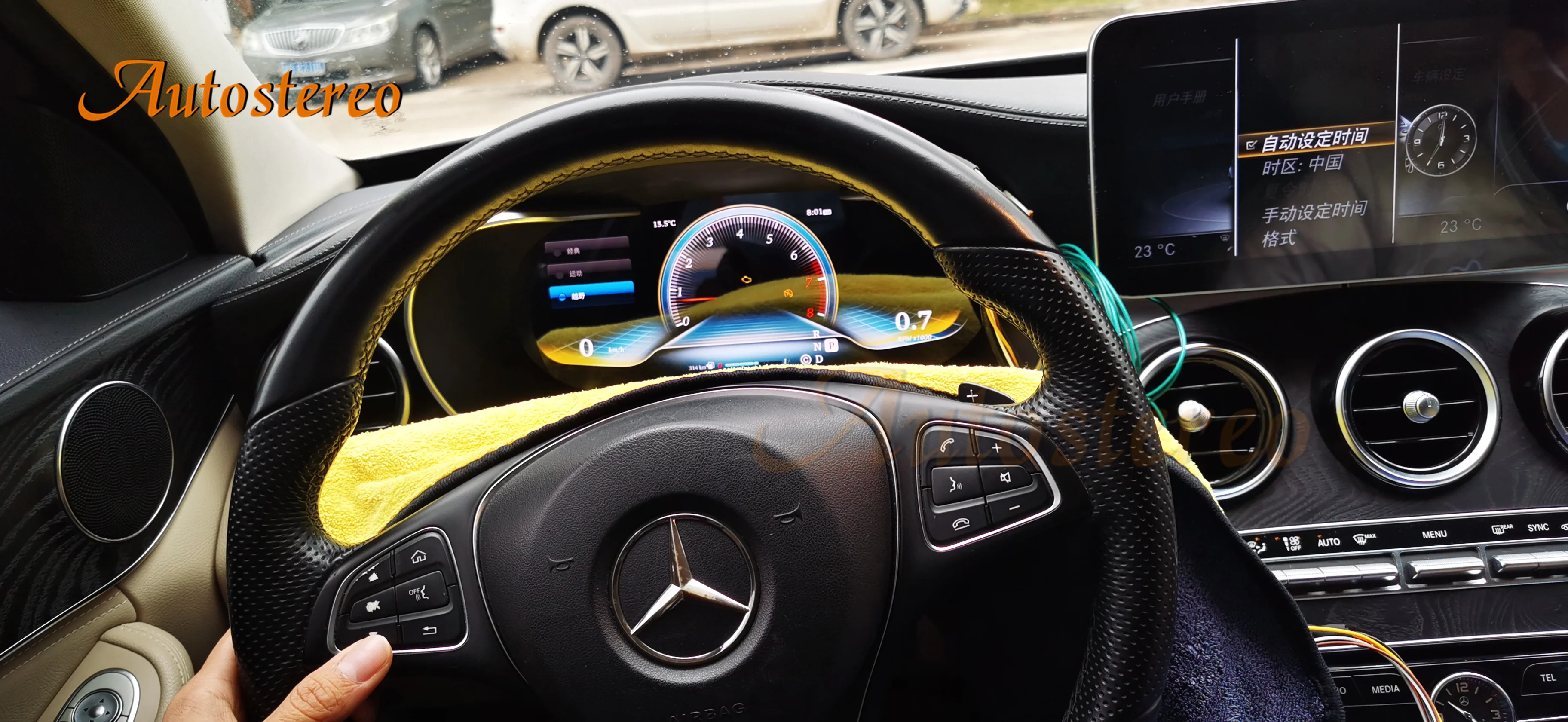 Digital Cluster Virtual Cockpit for Mercedes Benz C W205