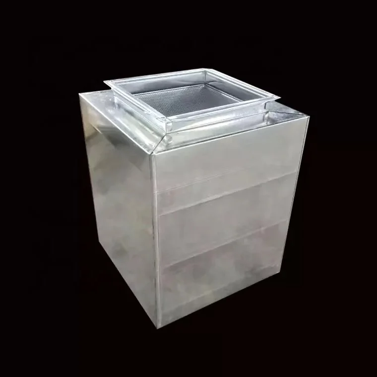HVAC System Ventilation Muffler Plenum Box - Noise Reduction