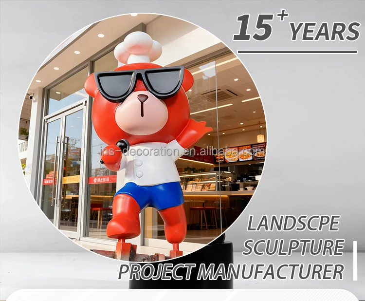 Life Size Fiberglass Character Figure for Concert Venue Entrance and ...