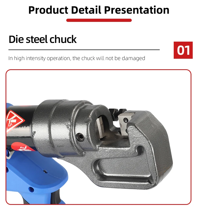 EZ-18 Rechargeable Rebar Cutter Machine Battery Powered Rebar Cutting ...
