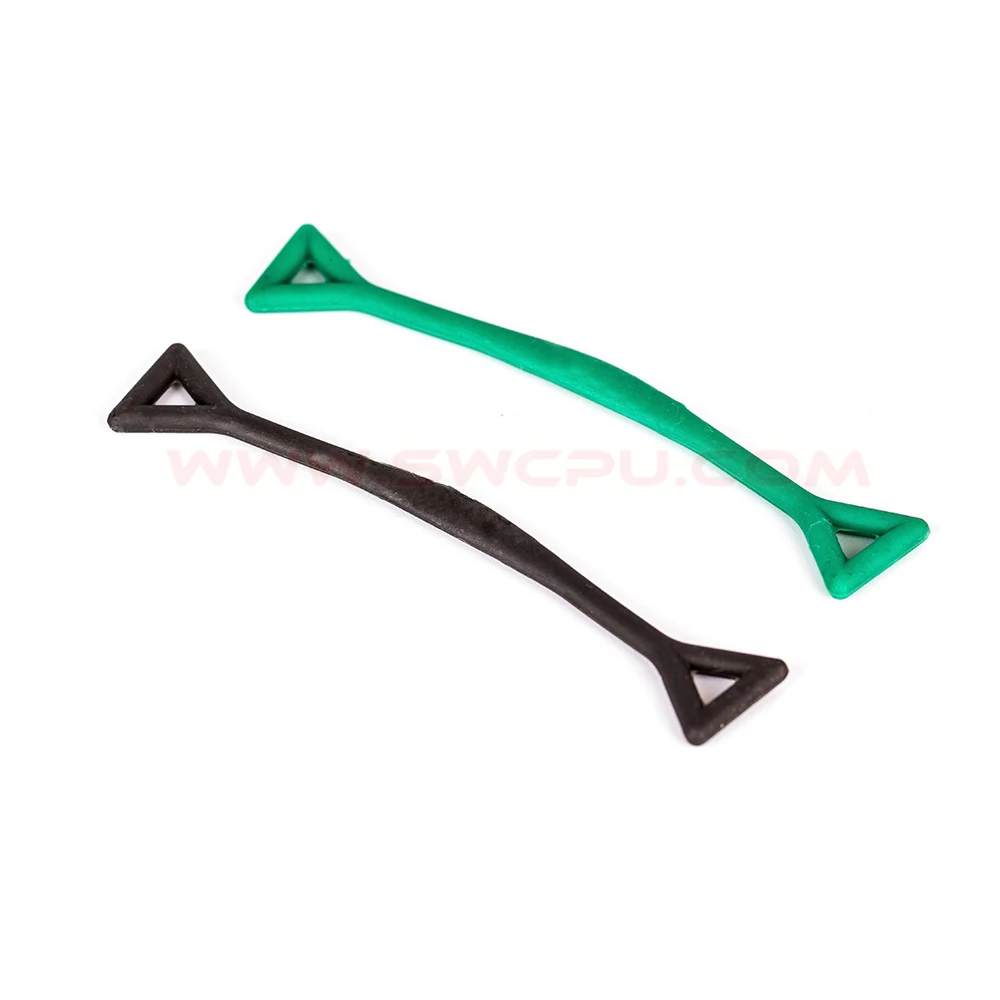 Custom Molding Colored Epdm/silicone Rubber Strap with Hole