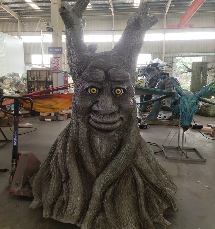 Handmade Artificial Animatronic Talking Tree For Amusement Park - Buy ...