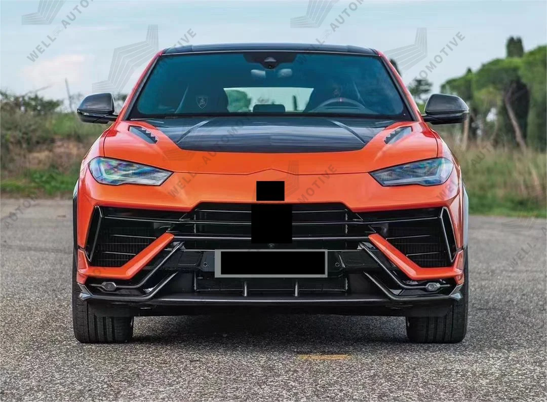 2023 New Product Rear Diffuser Matte Black Abs Grill Hood Steel Front ...