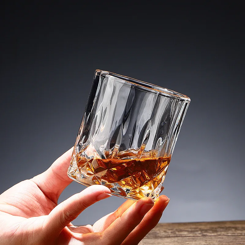 Crystal Whiskey Glass Old Fashioned Whiskey Drinking Glasses For Whisky ...
