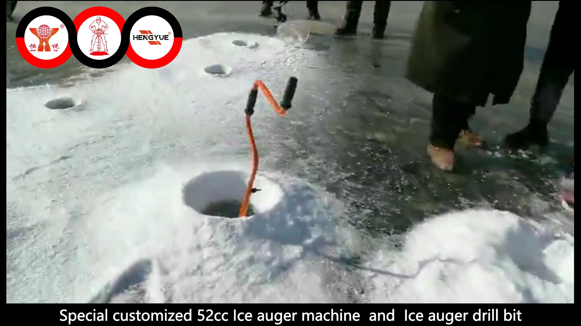 Ice Fishing Hand Auger Ice Drill For Fishing - Buy Earth Auger Bit,Planting Auger,Spiral Hole ...