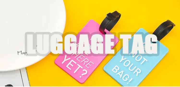 Wholesale Custom Design Creative Pvc Luggage Baggage Tag For Travel ...