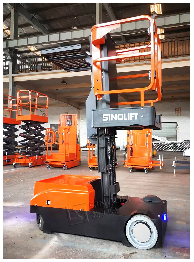 Sinolift Opc Electric Material Vertical Order Picker With Height Of ...
