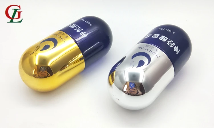 Capsule Shape PET Bottle - 60cc Pharmaceutical Container