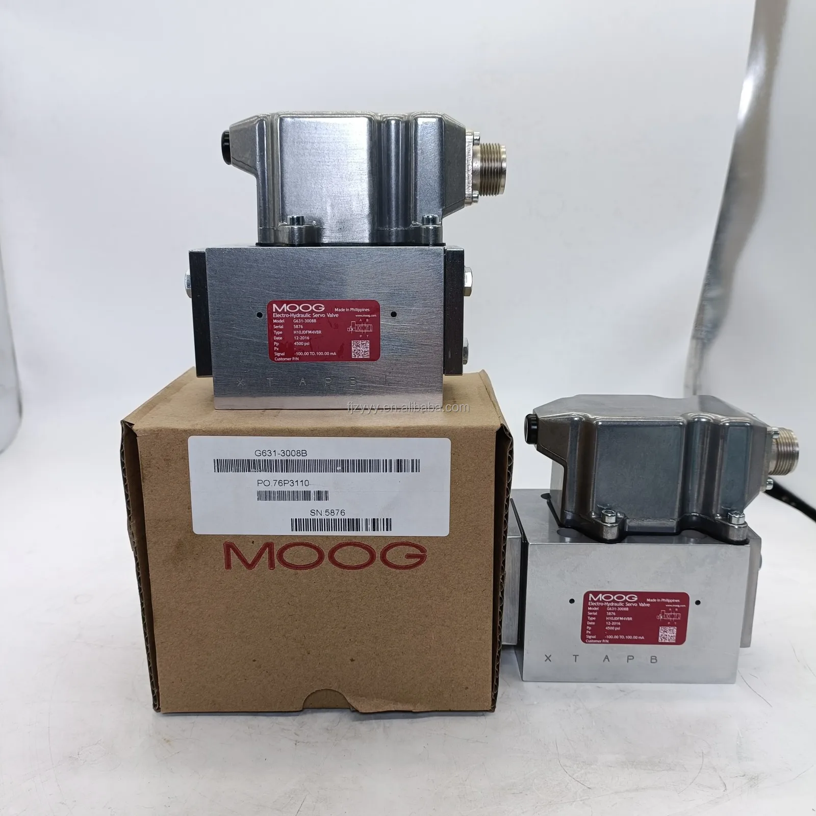 MO OG SERVO VALVE G631-3006B G631-3008B Hydraulic Solenoid Valves