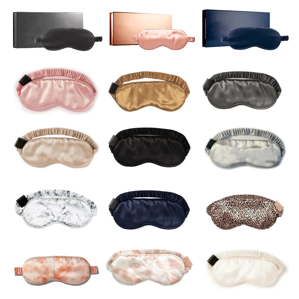 Best Selling Real Silk Pillow Case Eye Mask Set Custom Soft 100% ...