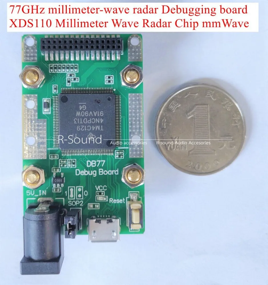 77ghz Millimeter-wave Radar Debugging Board Xds110 Millimeter Wave ...