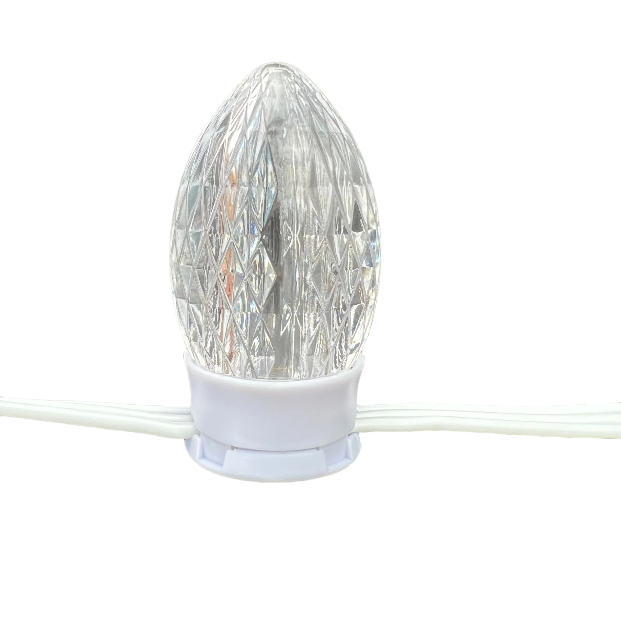 50 Pixels Addressable RGB C9 Pixelblub DC12V WS2811 LED