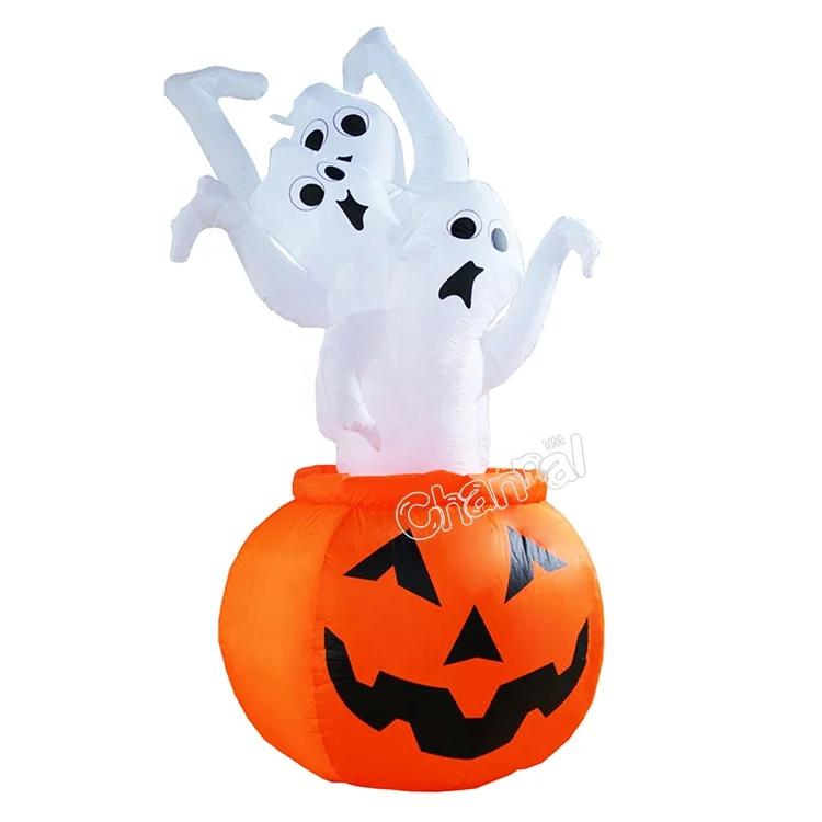 7ft ghost halloween inflatable yard decorative lighting holidays ...