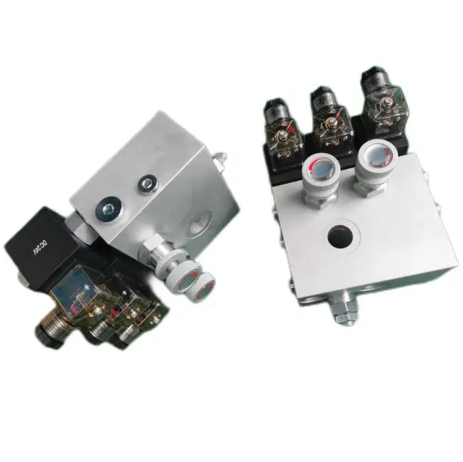 Car Tail Plate Integrated Valve Group Truck Hydraulic Lift Loading and ...