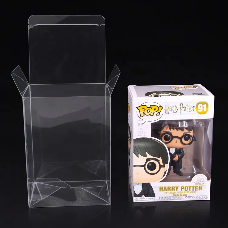 Crystal Clear Plastic Display Packaging for Folding Boxes