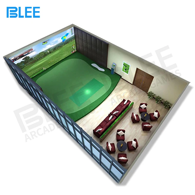Indoor Golf Simulator - Smart Screen Interactive Game