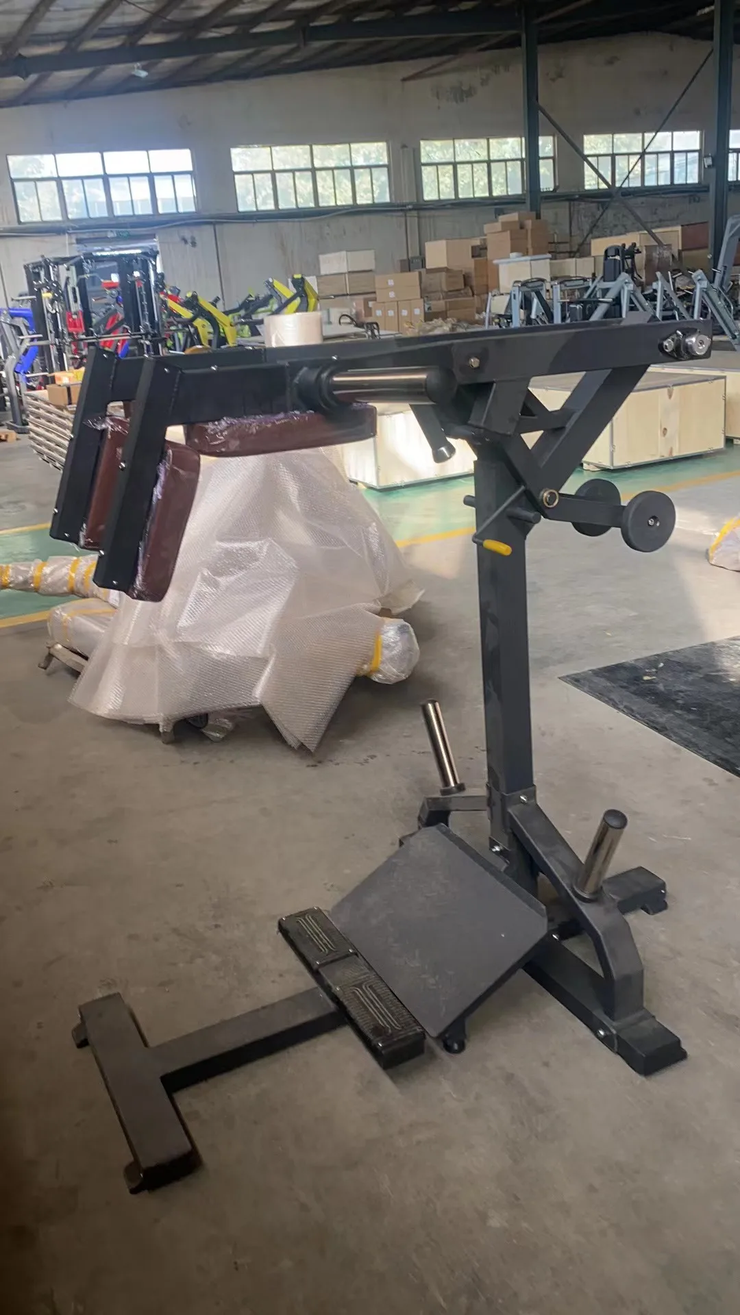 Heavy Duty Commercial Gym Use Squat Leg Exercise Machine Fitness ...