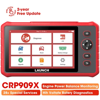 Professional Launch Crp909 Creader Obd2 Scanner X431 909c Pro Crp 909x ...