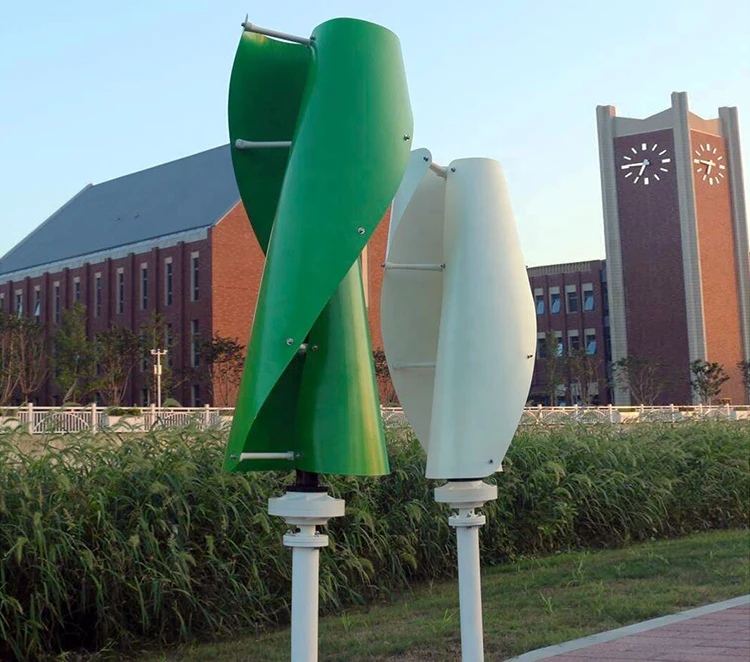 Residential Windmill Helical Turbine Generator 12V for Home Wind Power OEM