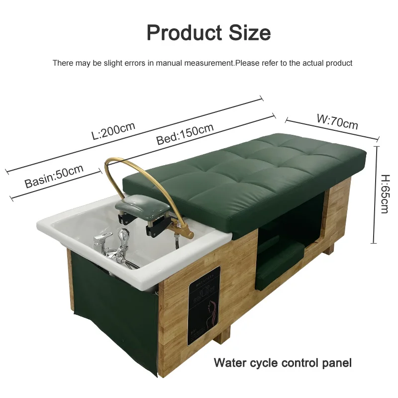 Yapin Salon Furniture - Modern Wooden Hair Washing Spa