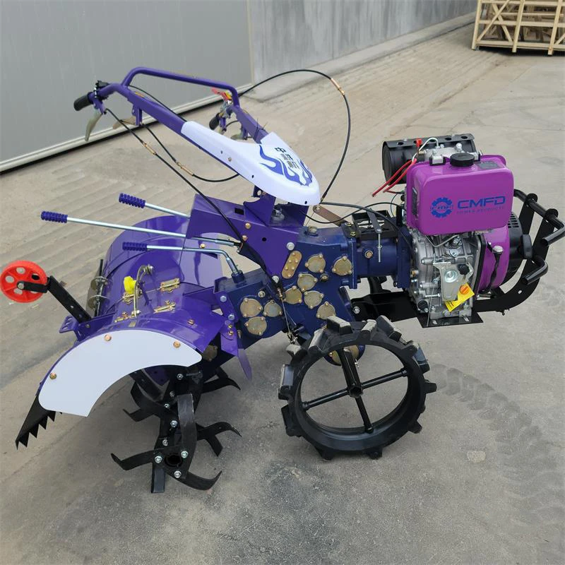 Multifunctional Mini Rotavator Tiller 10hp Tractor Power Tiller Supply ...