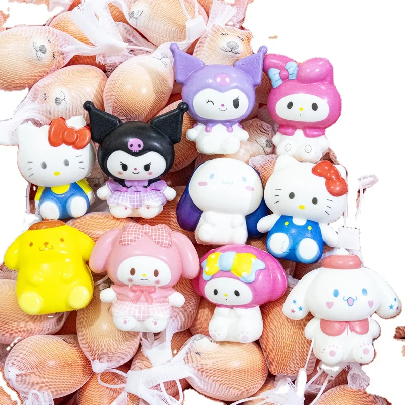 2025 Hot Cute Anime Cartoon Fidget Ball Stress Relief Slow Rising ...