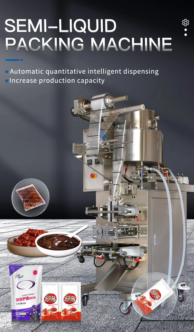 Resure High Speed Inline Whisky Sachets Filling Machine Jam Packing ...