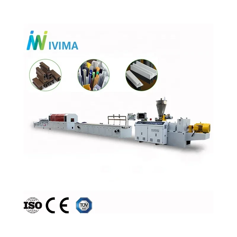 Simple Operation Pvc Wpc Profile Extrusion Machine Production Line For ...