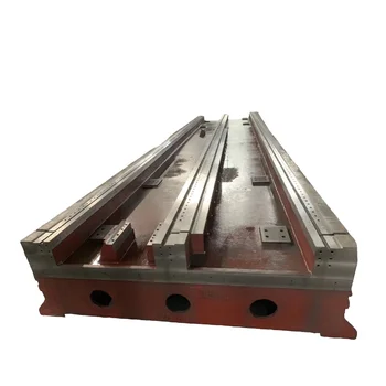 Cast Iron Machine Tool Bed Cnc Milling Carrying Bodies Machine Base ...