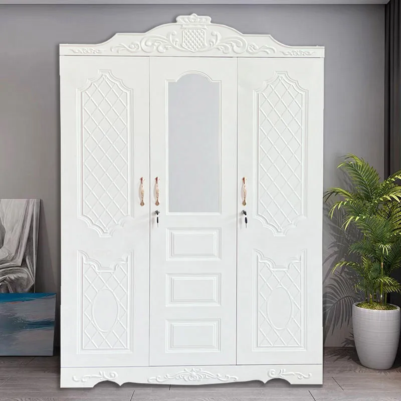 Lakshyo Modern Steel Wardrobe Almirah Metal 4 Swing Doors Piece Sets ...