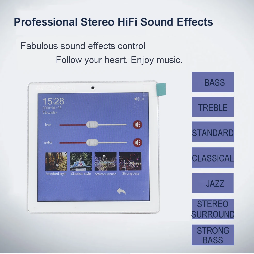 4inch Multiroom Background Music Home Automation System Smart Wifi ...